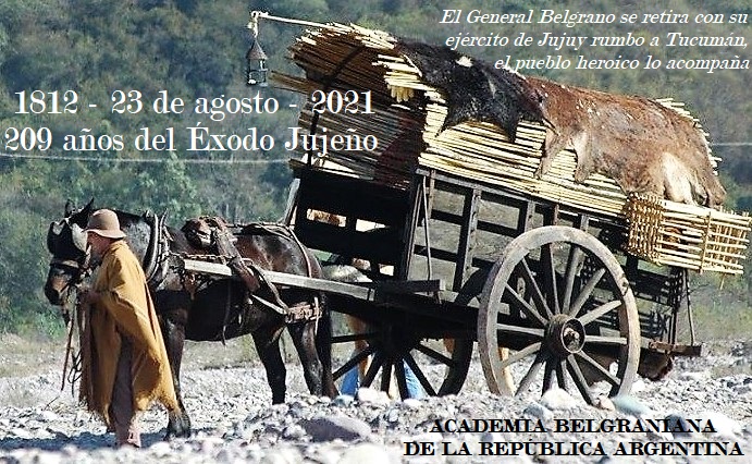 El Señor Fundador y Primer Presidente de la Academia Belgraniana habla ...